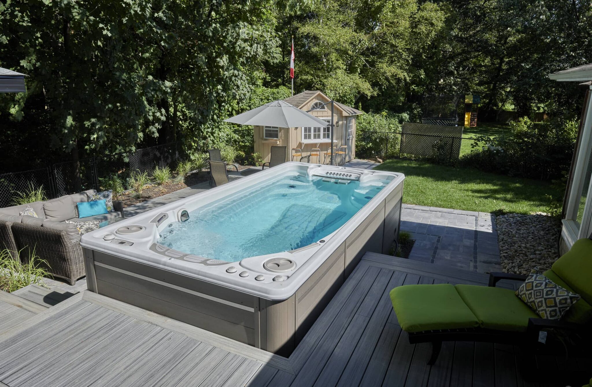 Backyard Swim Spa Installation Guide in Utah